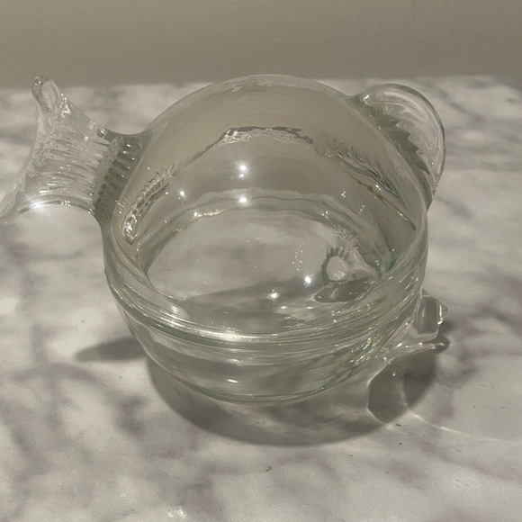 Anchor Hocking | Accents | Anchor Hocking Clear Glass Fish Shaped ...
